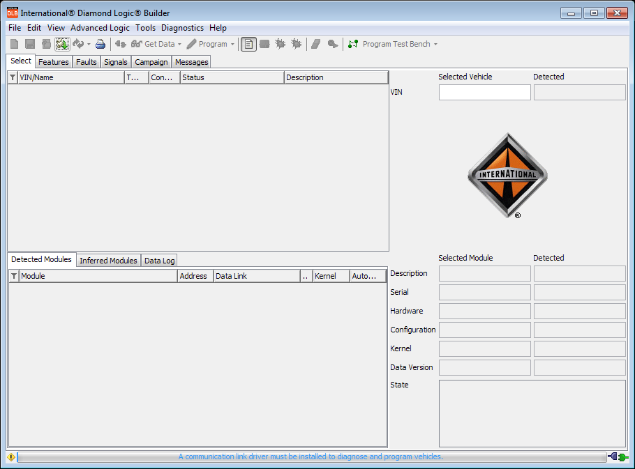 International Navistar Diamond Logic Builder (DLB)